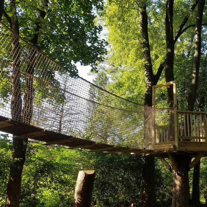 Treehouse Supplies, Plans, Brackets, Bolts, Kits, Zip Lines
