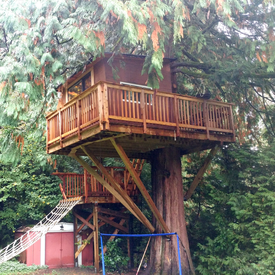 16' Square Treehouse Kit | TAB | Treehouse Bolts & Hardware – Treehouse ...