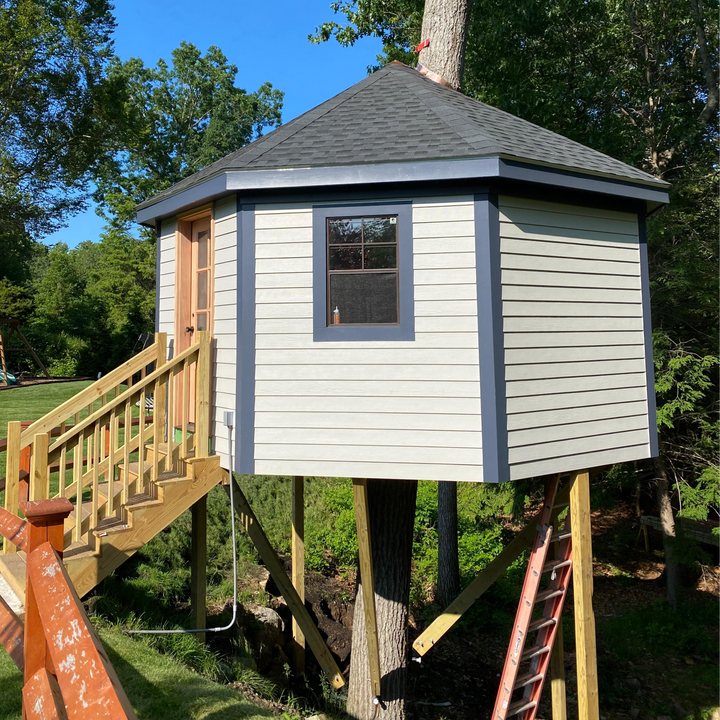 10' Hexagon Treehouse Kit | TAB | Treehouse Bolts & Hardware ...