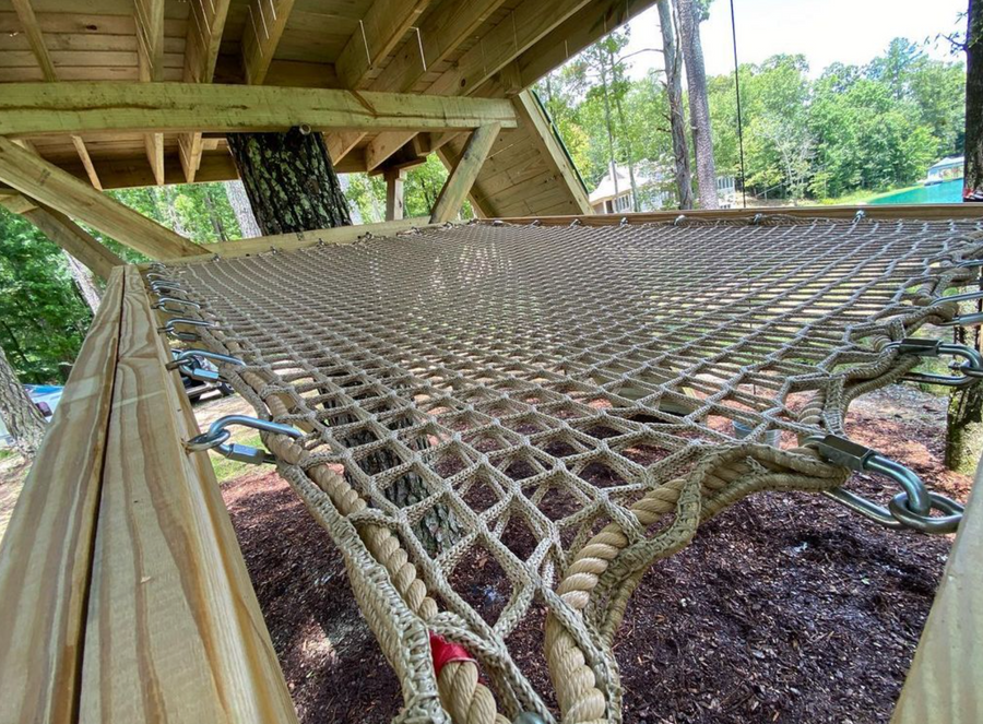Hammock double stacked net – Treehouse Supplies
