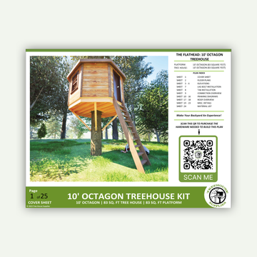 HERITAGE © Octagon Tree House Plans – Treehouse Supplies