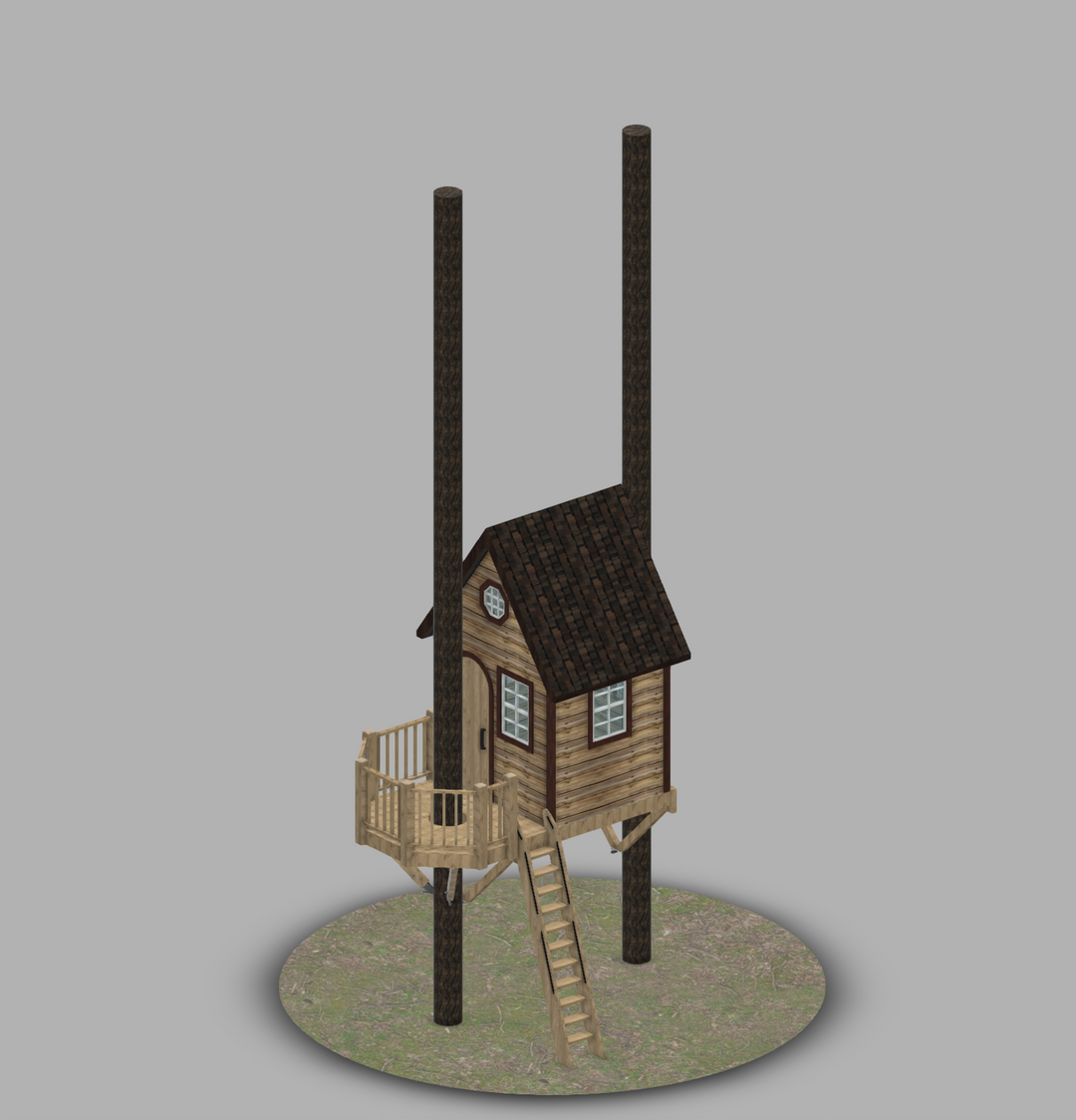 2-Tree 8x14ft Treehouse Kit | Treehouse Hardware – Treehouse Supplies