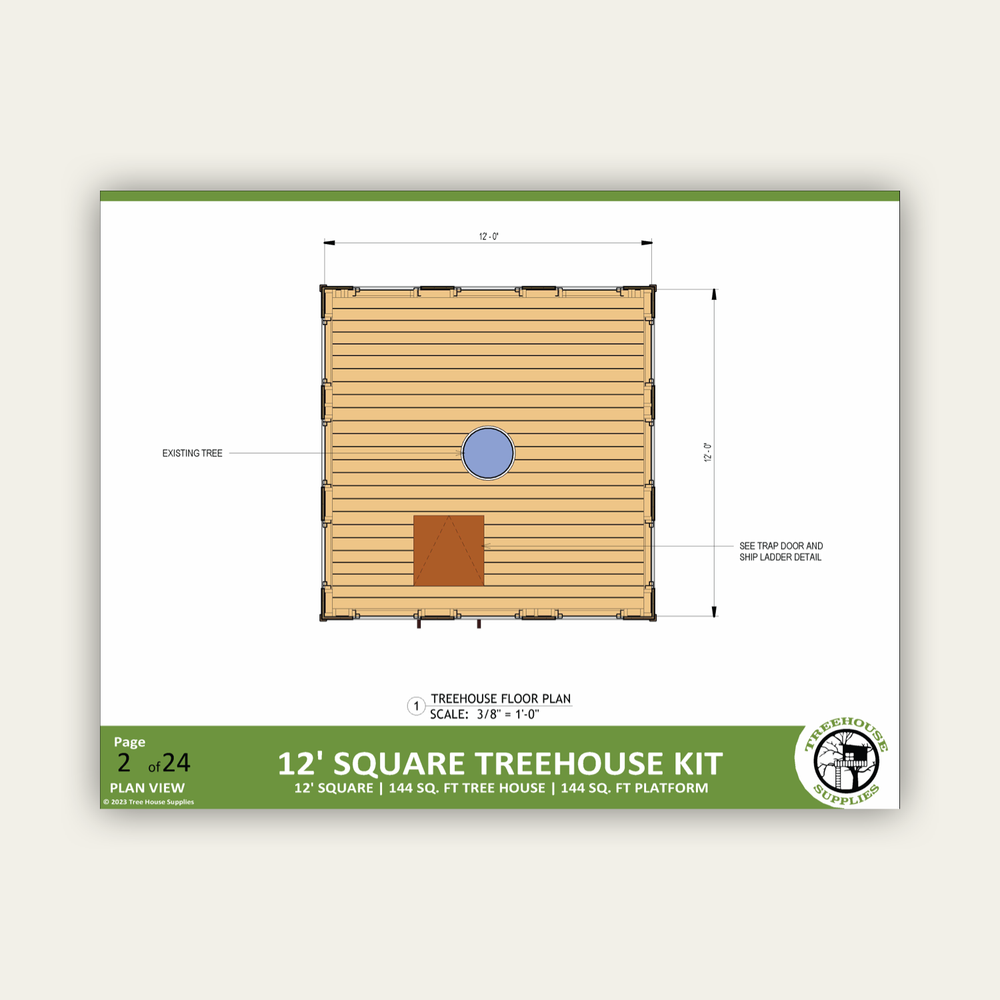 Treehouse Plans | Custom Tree House Design by expert tree house ...