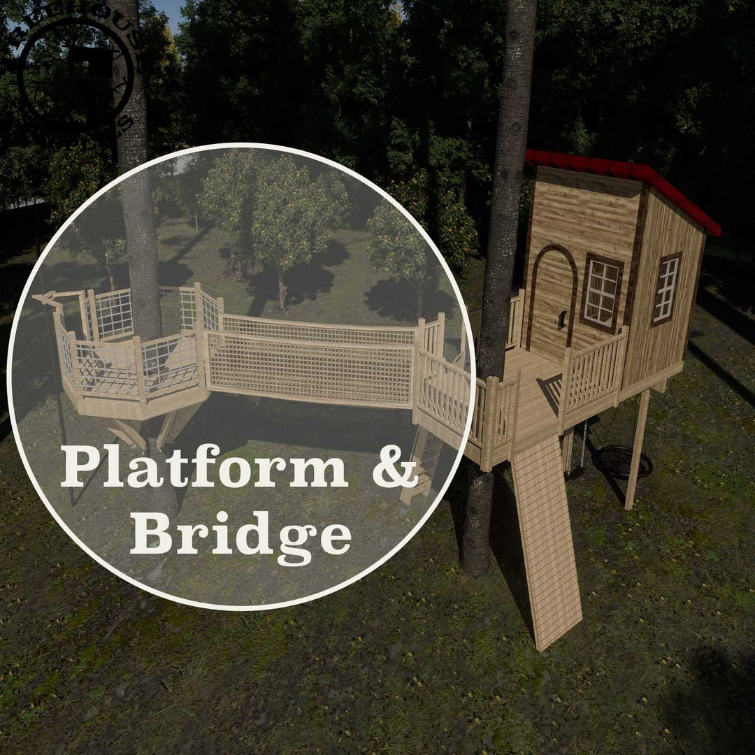 Advanced Custom Treehouse Design Package – Treehouse Supplies