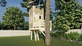 Treehouse Supplies, Plans, Brackets, Bolts, Kits, Zip Lines