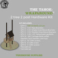 2-Tree 8x14ft Treehouse Kit | Treehouse Hardware – Treehouse Supplies