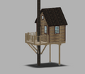 12' x 14' Wraparound Treehouse Plan | Treehouse Plans & Hardware ...