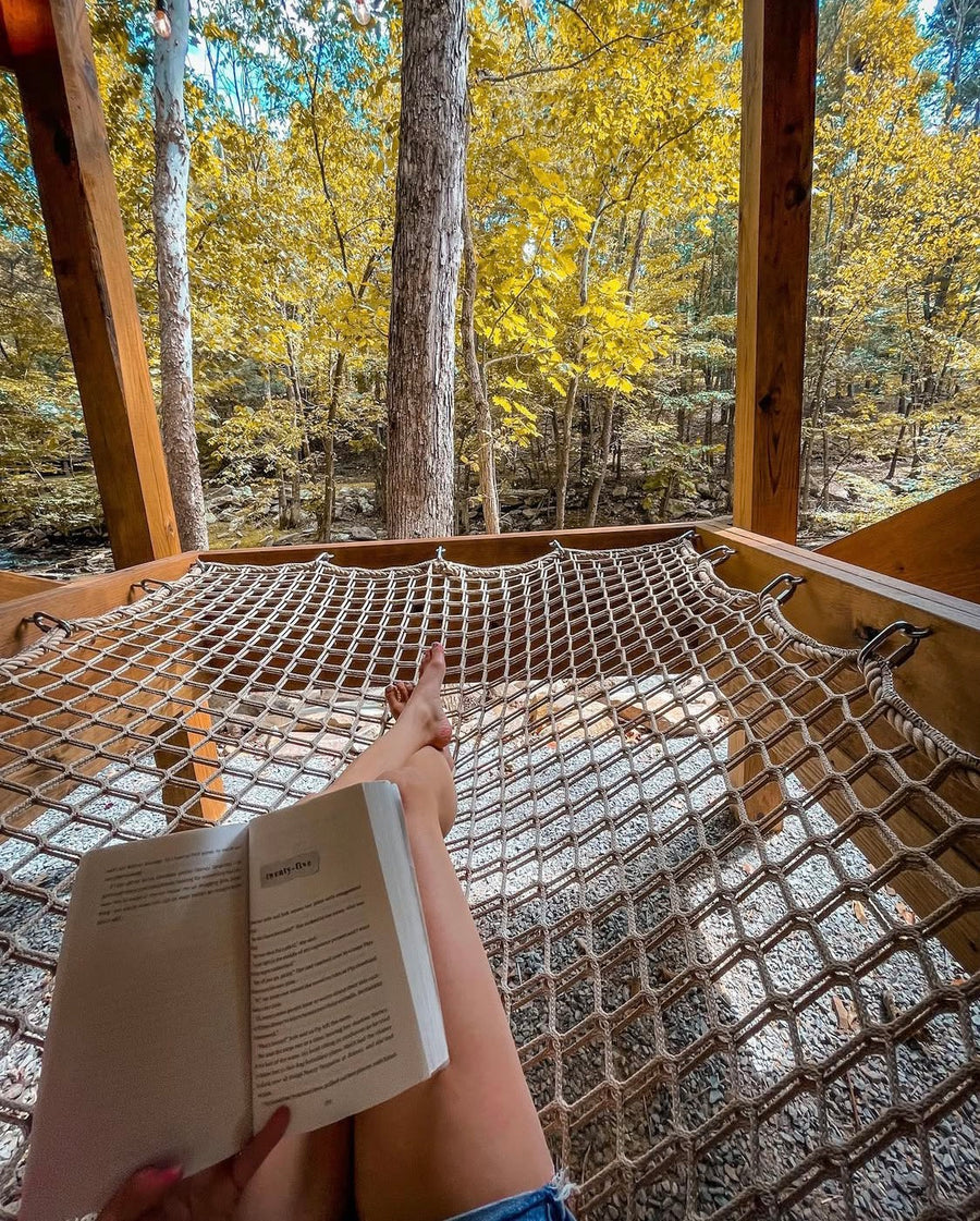 Hammock double stacked net – Treehouse Supplies