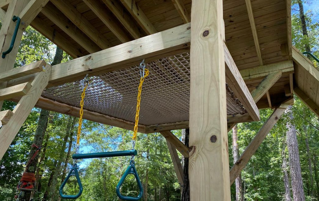 Hammock double stacked net – Treehouse Supplies