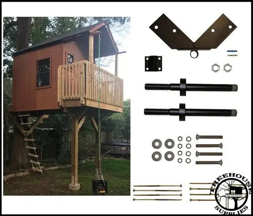 Tri-Beam Standard Treehouse Kit | TAB | Treehouse Bolts & Hardware ...