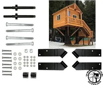 10' Square Treehouse Kit | TAB | Treehouse Bolts & Hardware – Treehouse ...