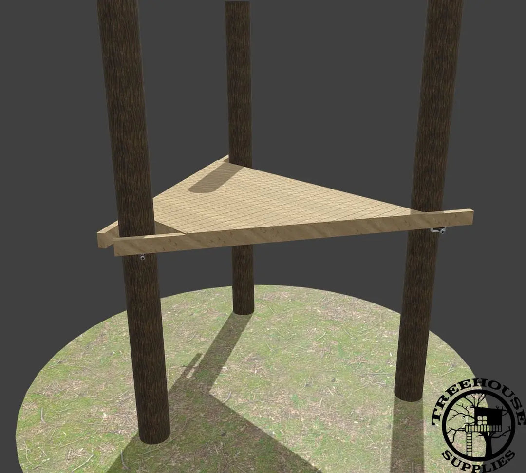 3 Tree Treehouse Kit - Mini | TAB | Treehouse Bolts & Hardware ...