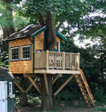 8' x 14' Rectangular Treehouse Plan | Standard Treehouse Plans ...