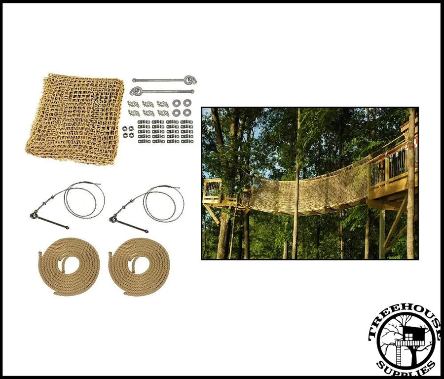 ROPE BRIDGE KIT - DELUXE – Treehouse Supplies
