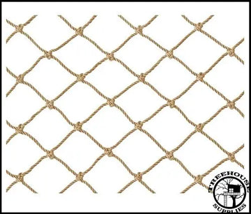 Safety Netting - SINGLE LAYER NET - SAND - NO DEBRIS LINER – Treehouse ...